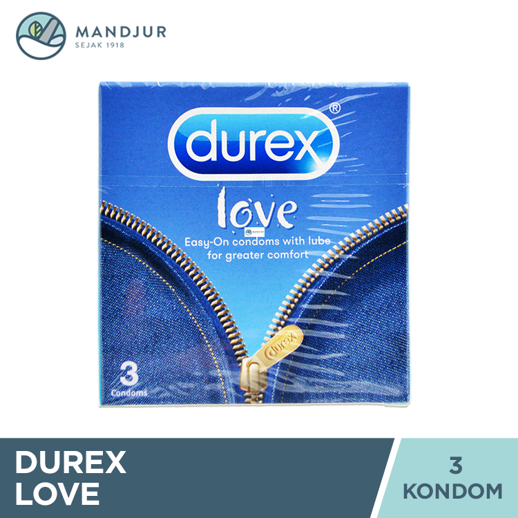 Jual Kondom Durex Love - Isi 3 | Shopee Indonesia