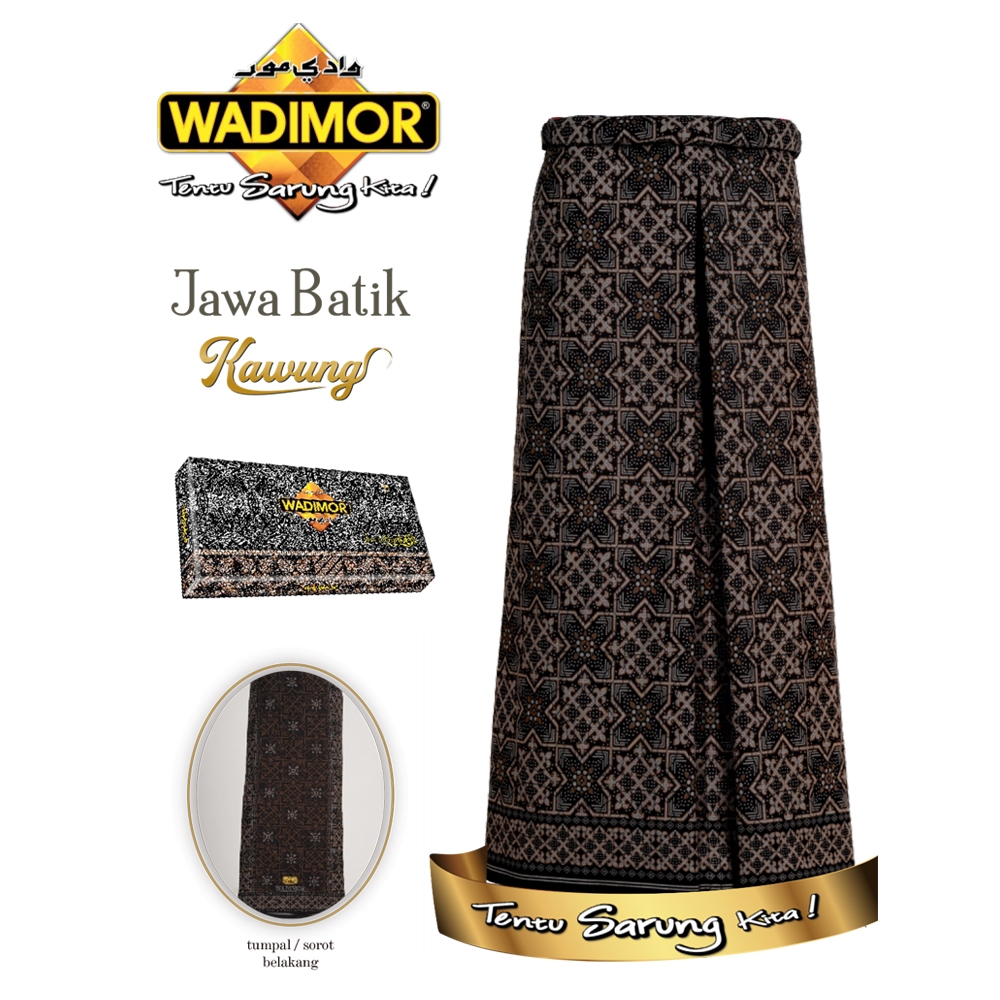 Jual Wadimor Sarung Tenun Jawa Batik Kawung | Shopee Indonesia