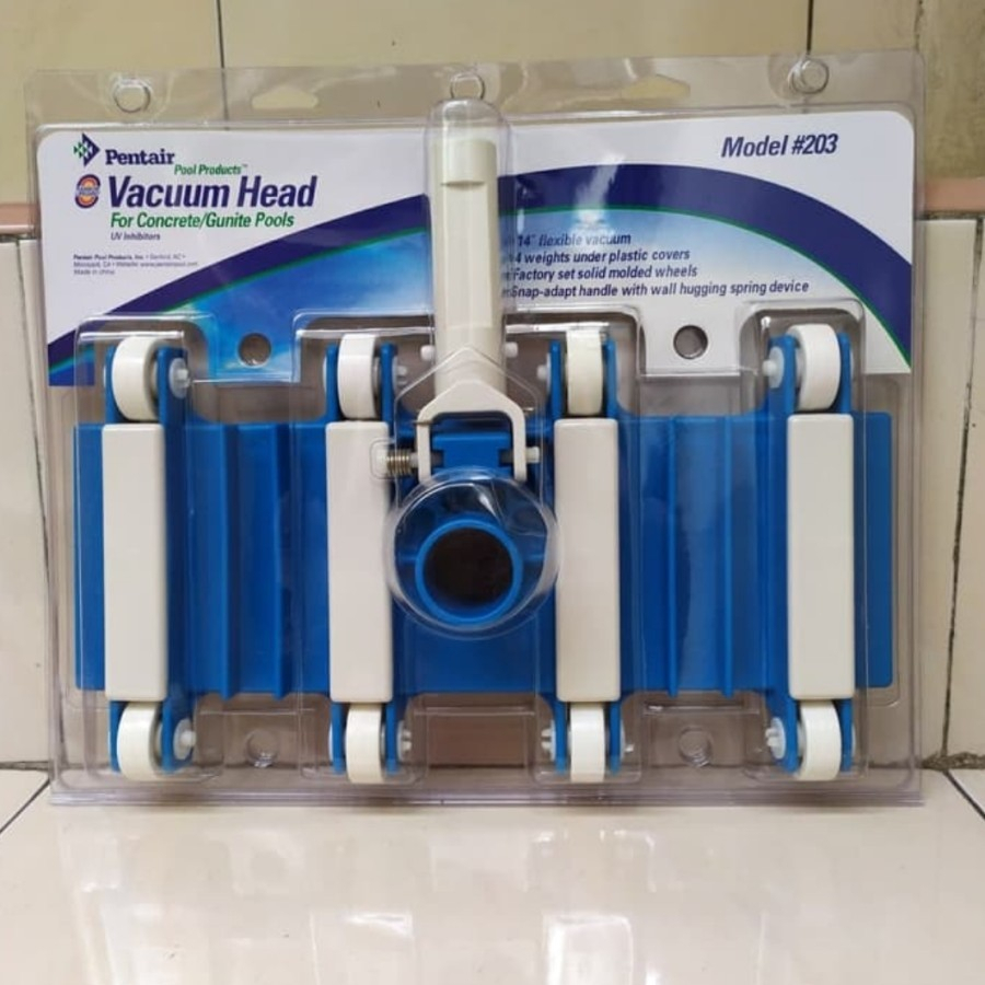 Jual Vacuum Head 8 Roda Kolam Renang Pentair | Vacuum Head Kolam Renang | Shopee Indonesia