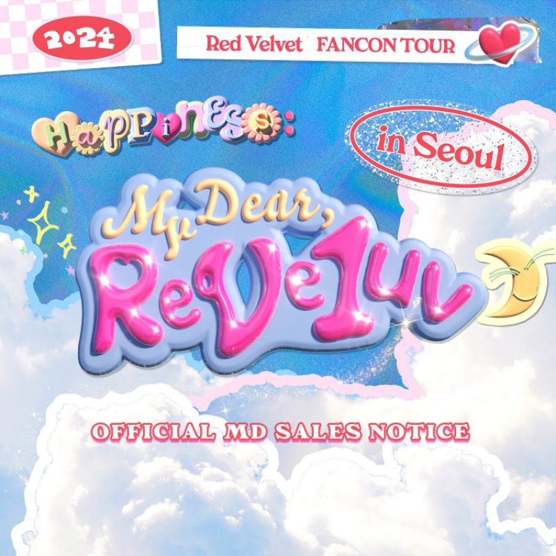 Jual [BACA DESKRIPSI] OPEN PO Merch 2024 Red Velvet FANCON [HAPPINESS ...