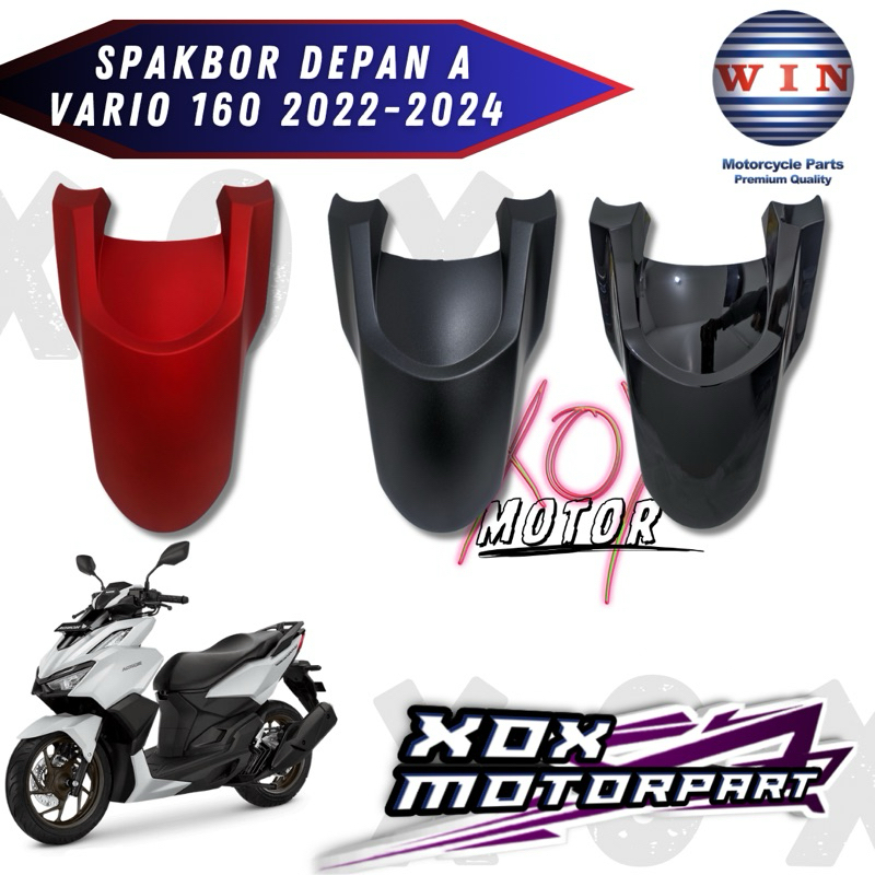 Jual Spakbor Depan Vario 160 CBS / ABS 2022 2023 | front fender A / B ...