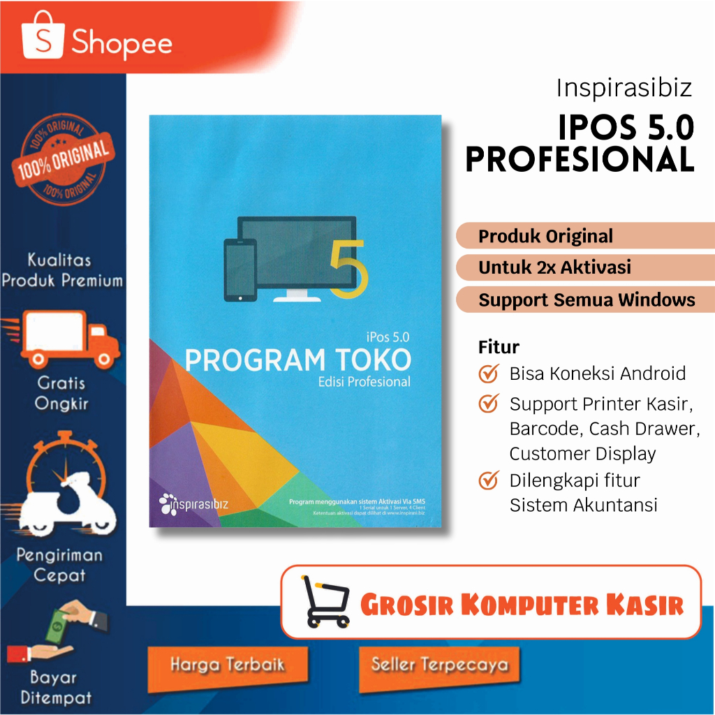 Jual Program Kasir Toko IPOS 5 Profesional | Program Kasir IPOS 5 | Program Kasir Toko Sembako ...