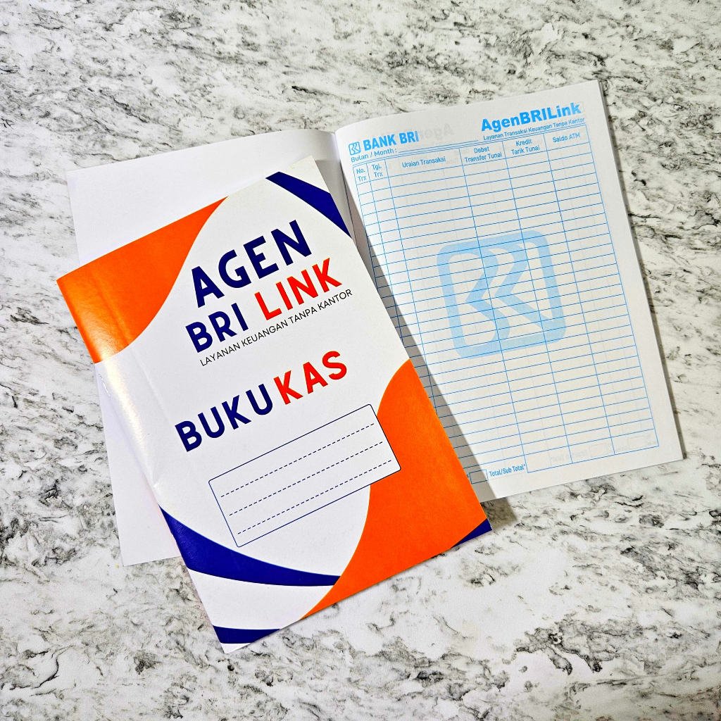 Jual BUKU CATATAN TRANSAKSI AGEN BRILINK / BUKU KAS BRILINK by. TOOKE ...