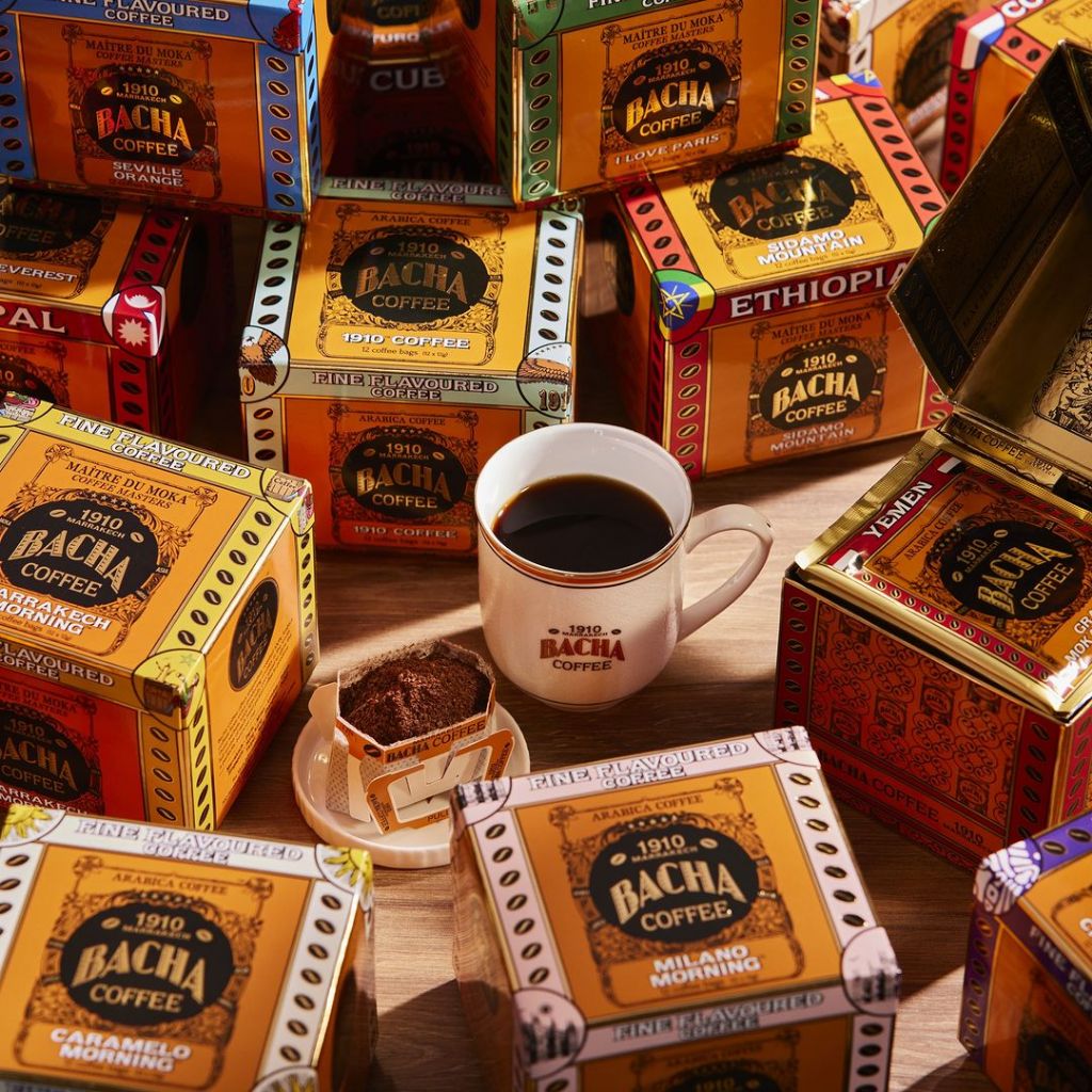 Jual [READY STOCK] BACHA COFFEE 1910 MARRAKECH FINE FLAVOURED COFFEE ...