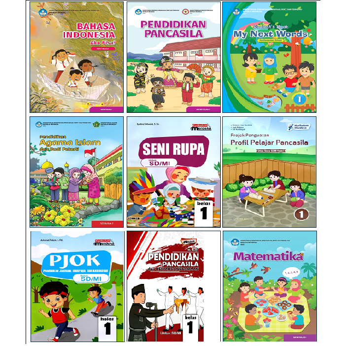 Jual BUKU KELAS 1 KURIKULUM MERDEKA SEKOLAH DASAR ( SD ) | Shopee Indonesia