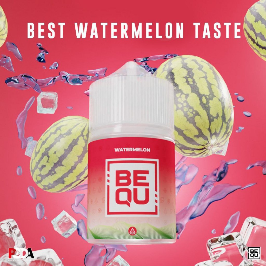 Jual BEQU > WATERMELON > ±3MG > 60ML // 100% AUTHENTIC BY PODA ELIQUID ...