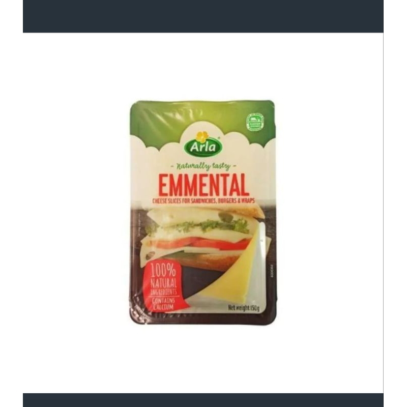 Jual arla emmental cheese 150gr | Shopee Indonesia