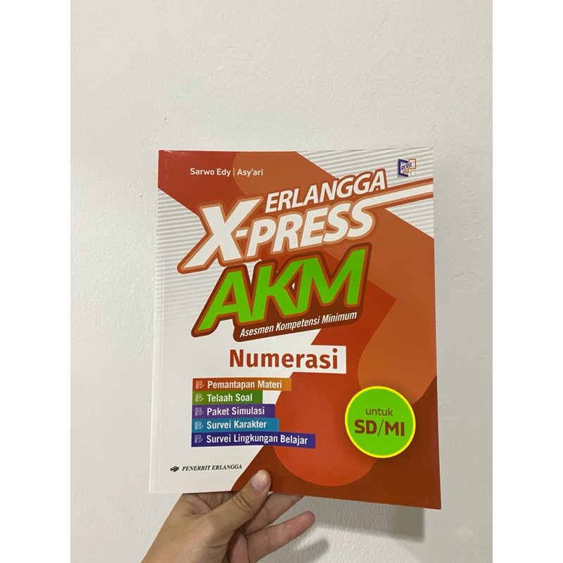 Jual ERLANGGA X-PRESS AKM SD/MI NUMERASI ORI 100% | Shopee Indonesia