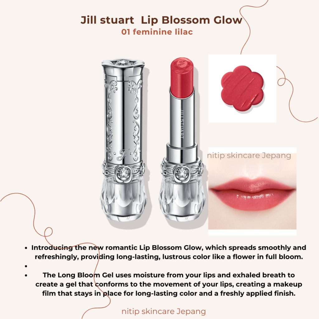 Jual PO Jepang-- Jill stuart lip blossom glow original jill stuart japan | Shopee Indonesia