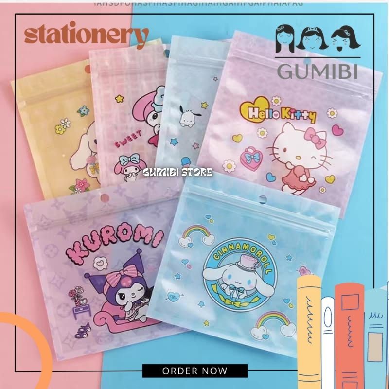 Jual ZIPLOCK ZIPPERLOCK SANRIO KEMASAN COOKIES PLASTIK PERSEGI SANRIO ...