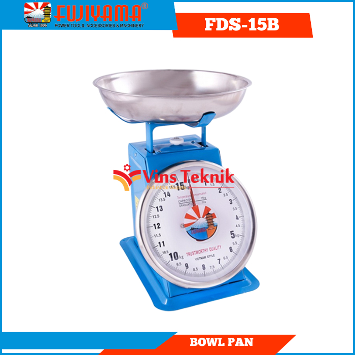 Jual Timbangan Jarum Duduk Fujiyama 15 KG FDS-15B | Shopee Indonesia