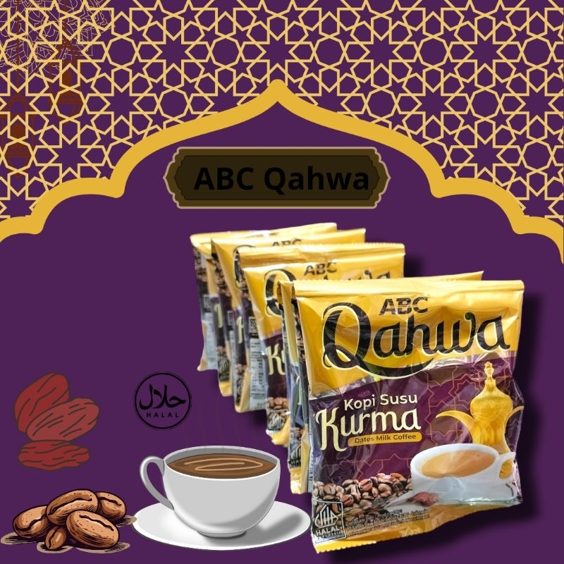 Jual kopi ABC QAHWA/ kopi susu kurma | Shopee Indonesia