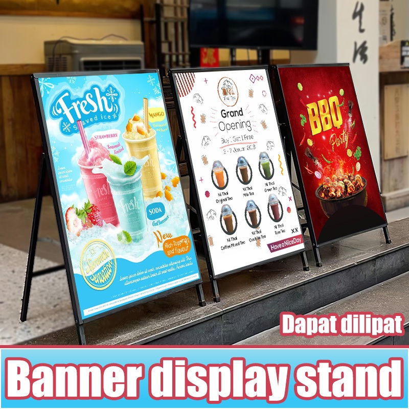Jual Portabel Stand Banner - Standing Banner Banner display stand Lipat ...