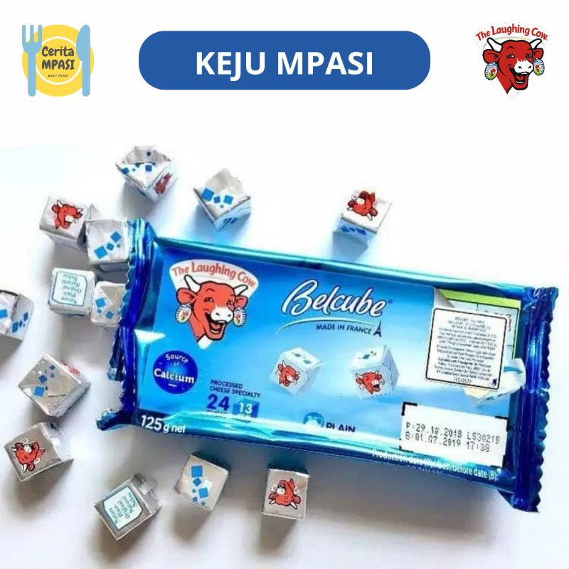 Jual Belcube The Laughing Cow Cheese 24 Cube Keju MPASI | Shopee Indonesia