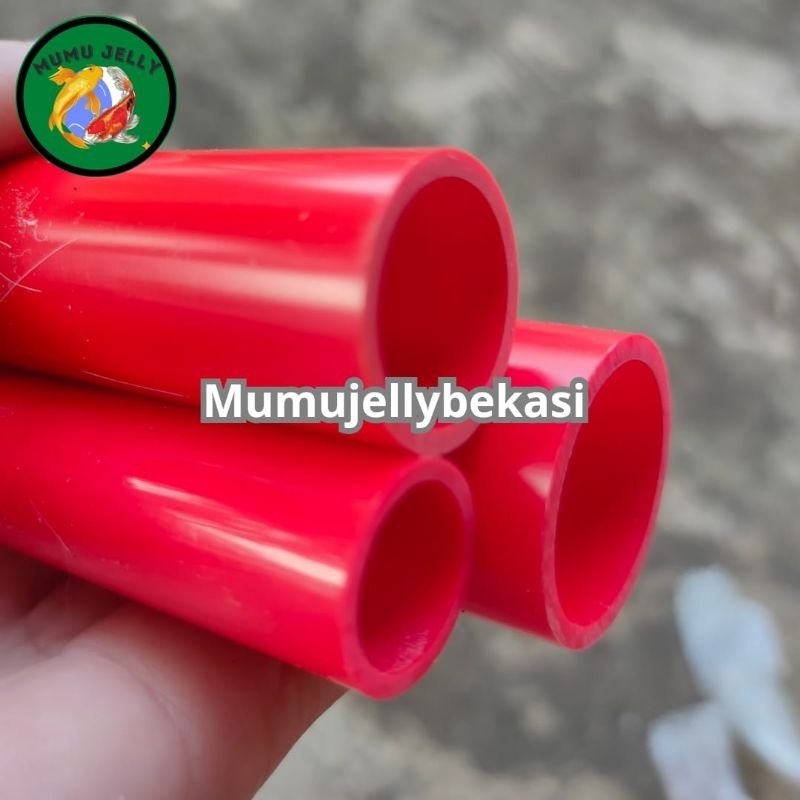 Jual ls pipa paralon pipa aquarium -merah menyala (2meter) | Shopee ...