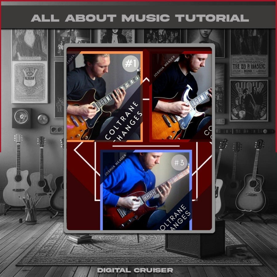Jual JOSHUA MEADER ALL THREE COLTRANE CHANGES TAB + Music Notation ...