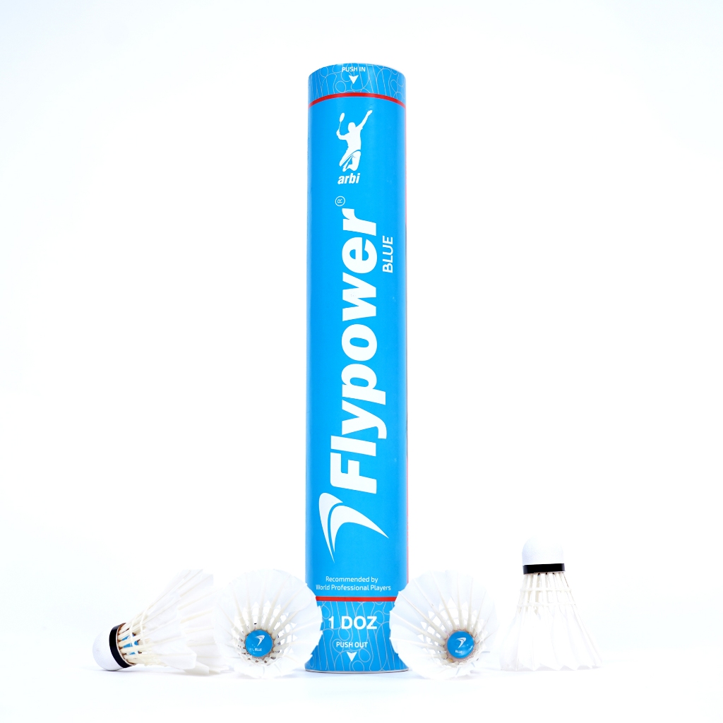 Jual Flypower Blue Shuttlecock Badminton Kok Bulutangkis | Shopee Indonesia