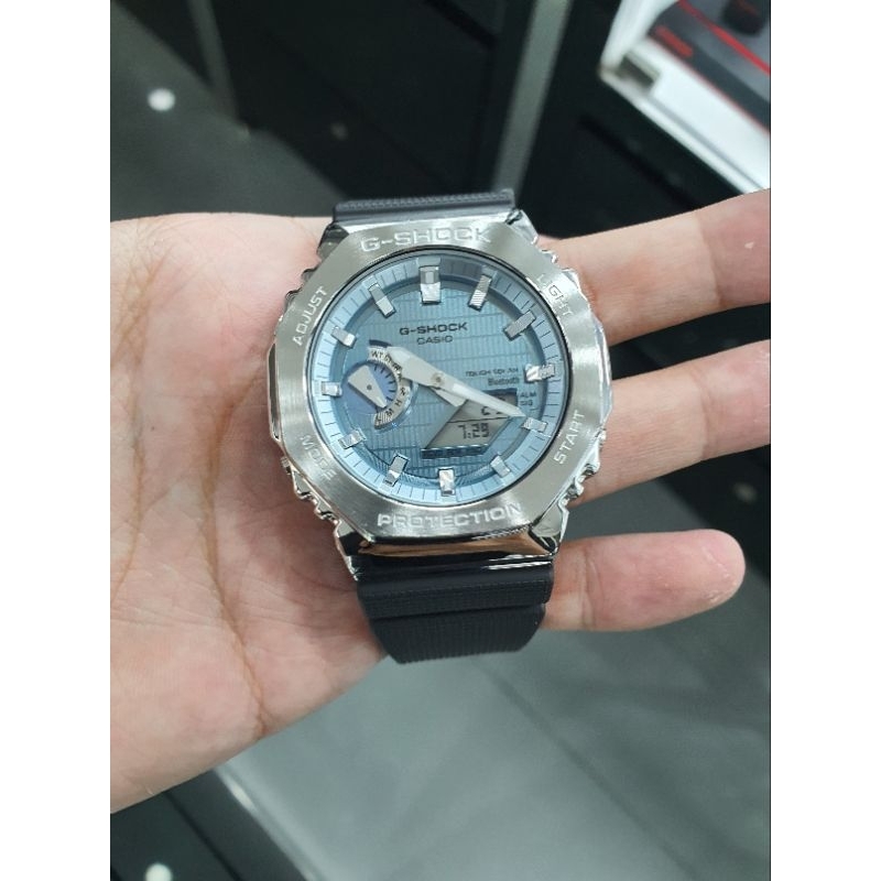 Jual Jam Tangan Pria Casio G-Shock GBM-2100A-1A2DR / GBM-2100A-1A2 Original | Shopee Indonesia
