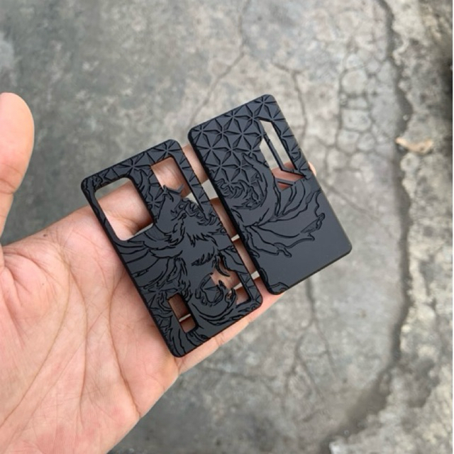 Jual Panel Cover Penutup Dot V2 Tombol kotak Akrilik Black PHNX ...