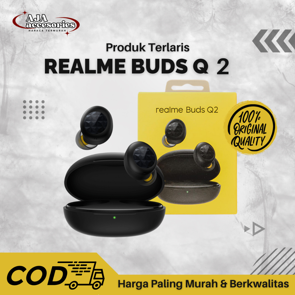 Jual Realme Buds Q2 TWS Original Garansi Resmi Realme | Shopee Indonesia