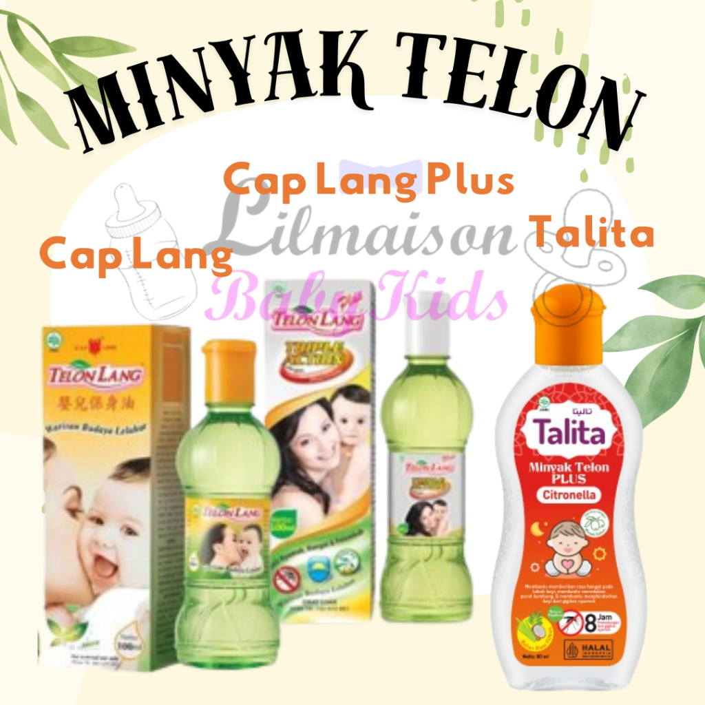 Jual Talita telon / Cap Lang Caplang Minyak Telon Plus Natural 30ml 30 ml / 60ml 60 ml / 150ml ...