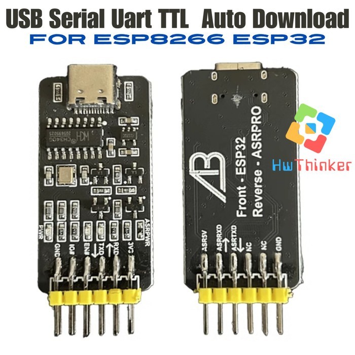 Jual USB Serial UART TTL CH340 Downloader Burning Programmer Auto flash for ESP8266 ESP32 Board ...