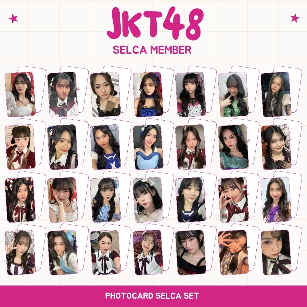 Jual PHOTOCARD JKT48 SELCA 2SISI (HARGA 5 PCS + LAMINASI 2 SISI) WOTA JPOP CARDS IDOL UNOFFICIAL ...