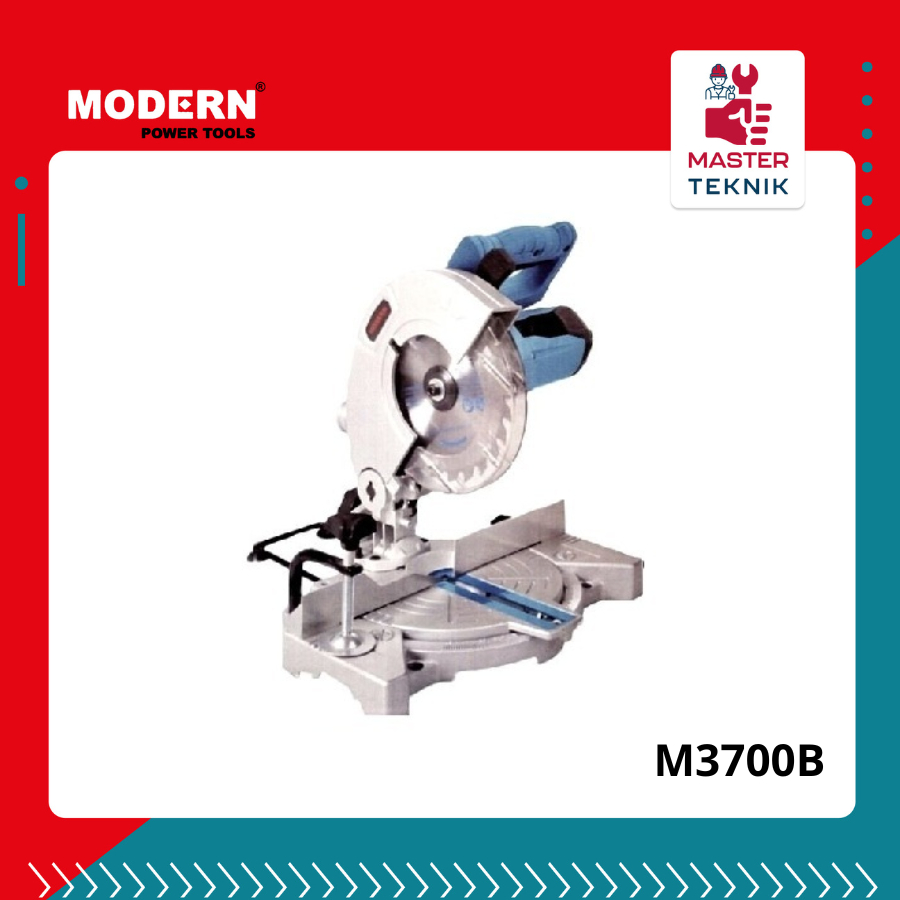Jual MODERN M-3700 B Mitter Saw 7 Inch Miter Gergaji Potong Aluminium Kayu Mitre Mesin M3700B ...