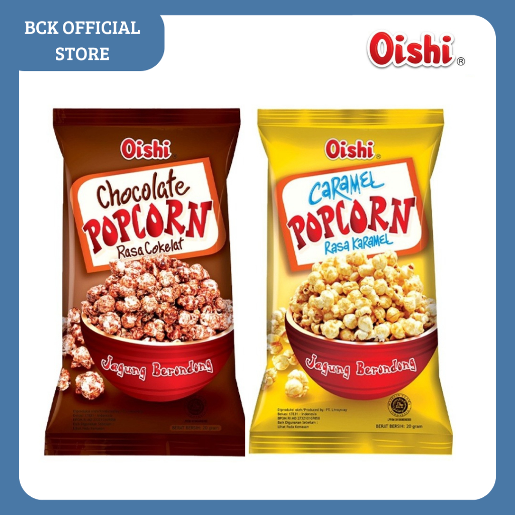 Jual Oishi PopCorn All Varian Rasa 10x20gr (renceng) | Shopee Indonesia