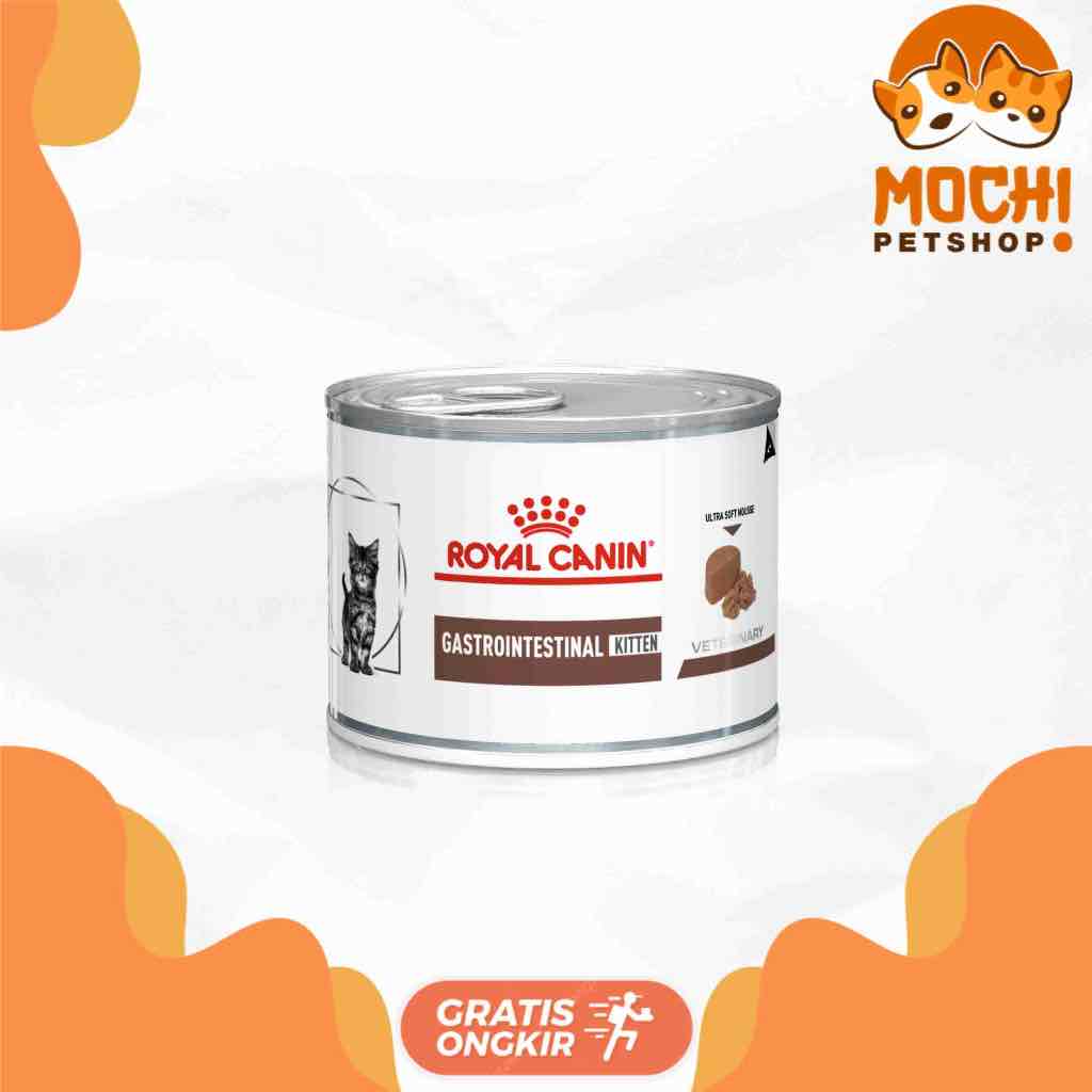 Jual ROYAL CANIN GASTROINTESTINAL KITTEN CANNED 195gr RC Kaleng Wetfood ...