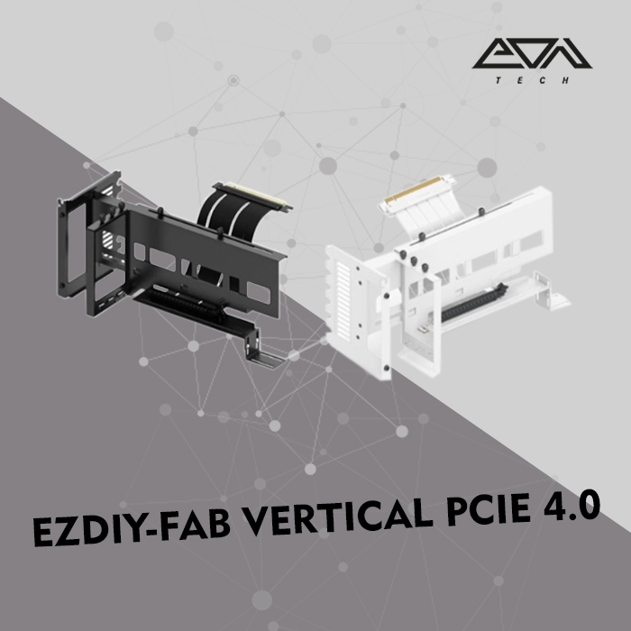 Jual EZDIY-FAB Vertical PCIe 4.0 GPU Graphic Card Holder MOUNT MODULE ...