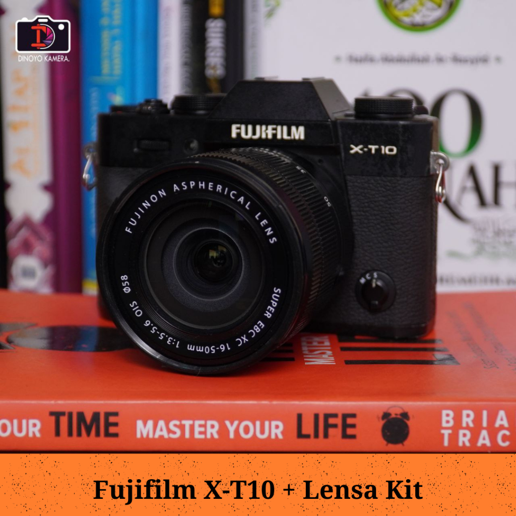 Jual Fujifilm Xt10 + kit 16 50mm (Black) Second Kondisi Baik | Shopee Indonesia
