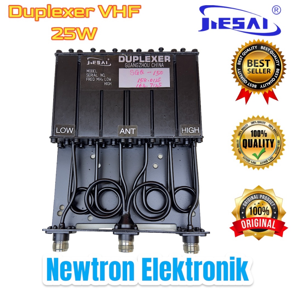 Jual Duplexer VHF UHF Untuk Repeater Radio Rig Motorola GM338 GM3688 ...