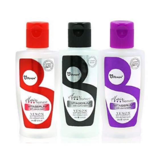 Jual VENON HAIR TREATMENT VITA SERUM 30ML 100% ORIGINAL | Shopee Indonesia