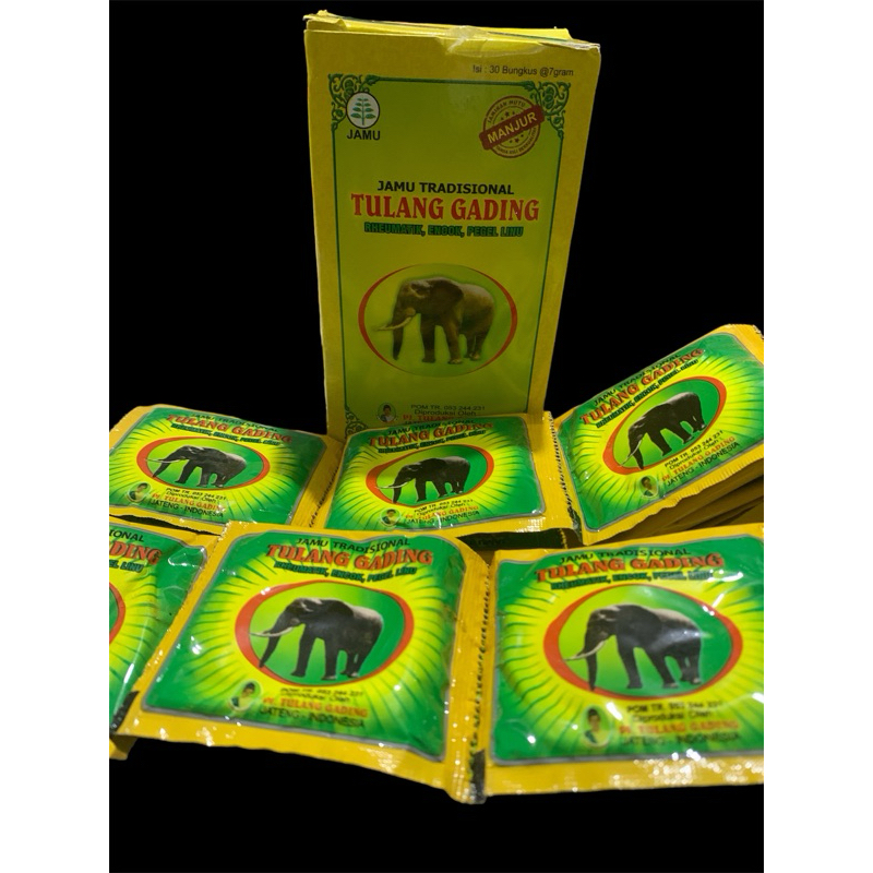 Jual Serbuk tulang Gading asli jamu seduh herbal original | Shopee ...