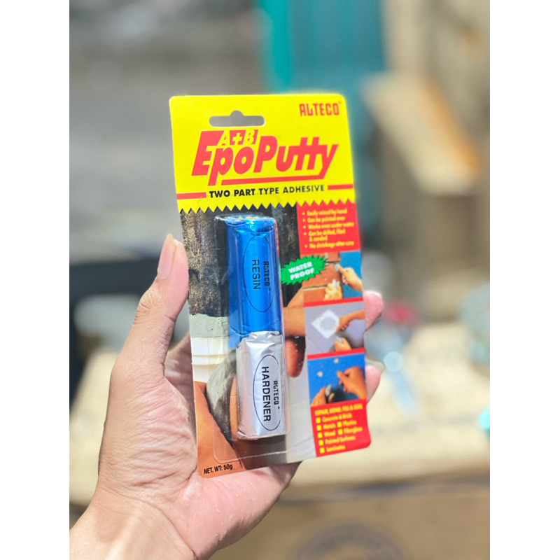 Jual EPO PUTTY PORTING LEM KAPAL WATER PROOF 50 gram | Shopee Indonesia