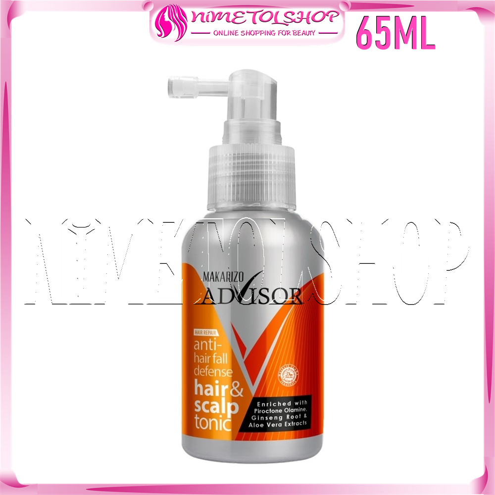 Jual MAKARIZO Advisor Hair & Scalp Tonic 65ml Anti Fall Defense ...