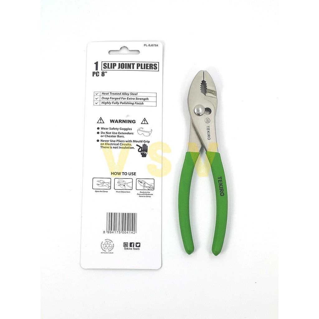 Jual TEKIRO TANG SLIP JOINT 8 INCH Tang slip join Tekiro 6inch 8inch ...