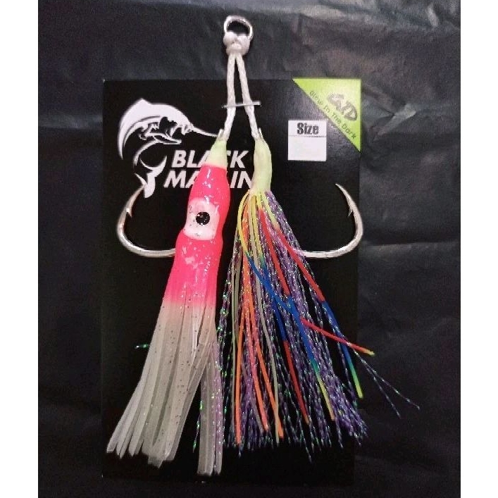 Jual Kail Double Assist Hook GID (1/0 2/0 3/0 4/0 5/0 6/0 7/0) untuk ...