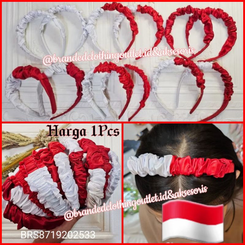 Jual BANDO MERAH PUTIH ELASTIS / BANDO NAGITA MERAH PUTIH / BANDO ...