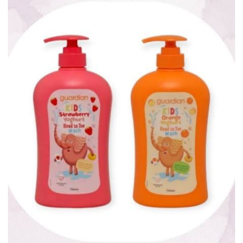 Jual Guardian Kids Head To Toe 750ml / Sabun Shampoo Mandi Cair Anak ...