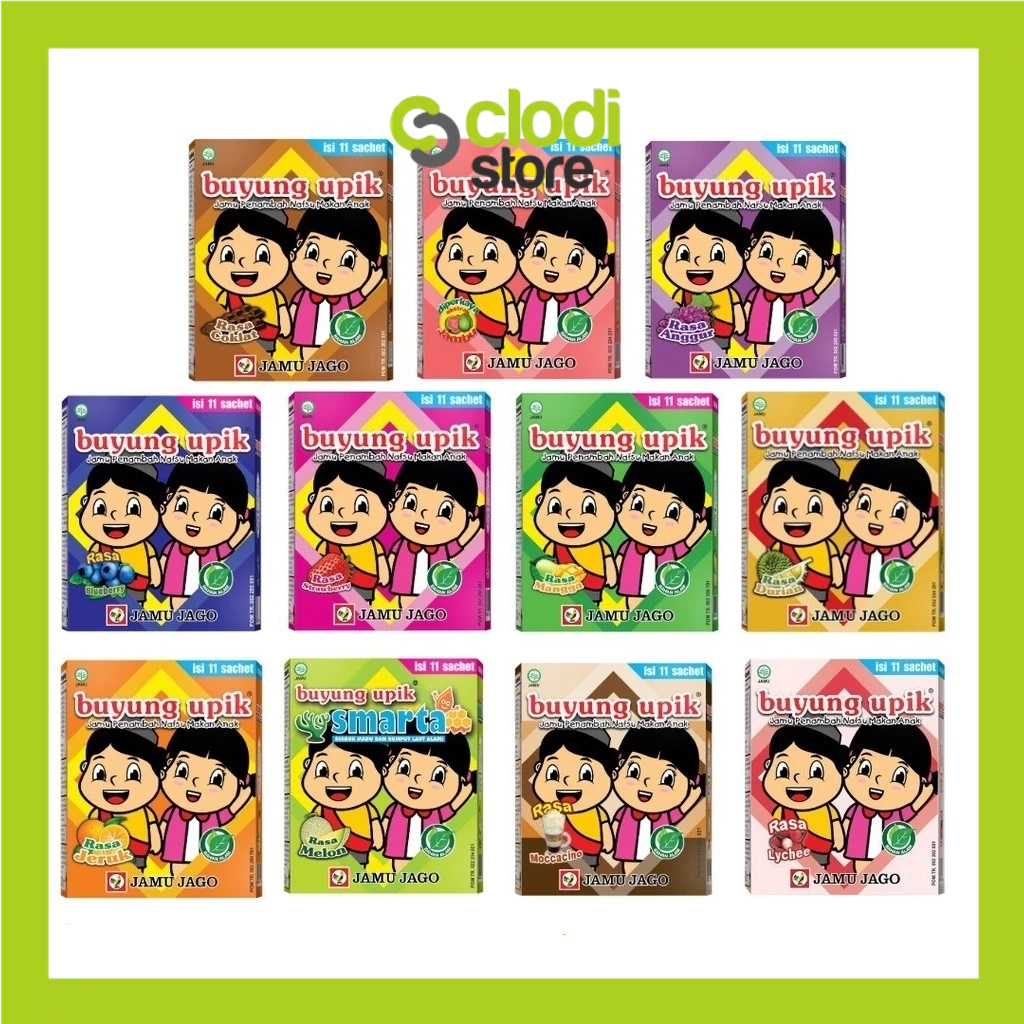 Jual 1 BOX Buyung Upik isi 11 Sachet Jamu Anak Sehat | Shopee Indonesia