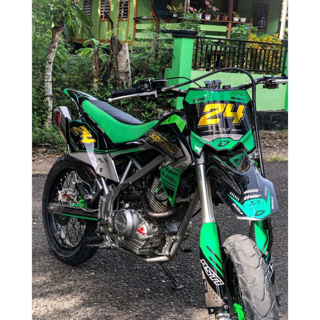 Jual DECAL STICKER KLX GORDON FULL BODY / DECAL STIKER VARIASI KLX ...