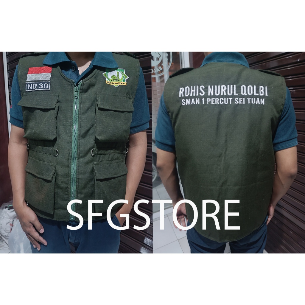 Jual ROMPI RIPSTOP CUSTOM BORDIR | Shopee Indonesia