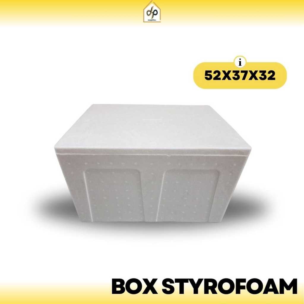 Jual BOX STYROFOAM (35 Kg) 52x37x32 /BOX IKAN/BOX DAGING/BOX FROZEN ...