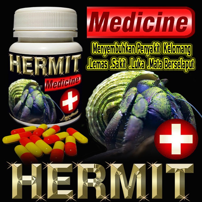 Jual HERMIT MEDICINE OBAT HEWAN UMANG LEMAS SAKIT MATA BERSELAPUT TIDAK ...