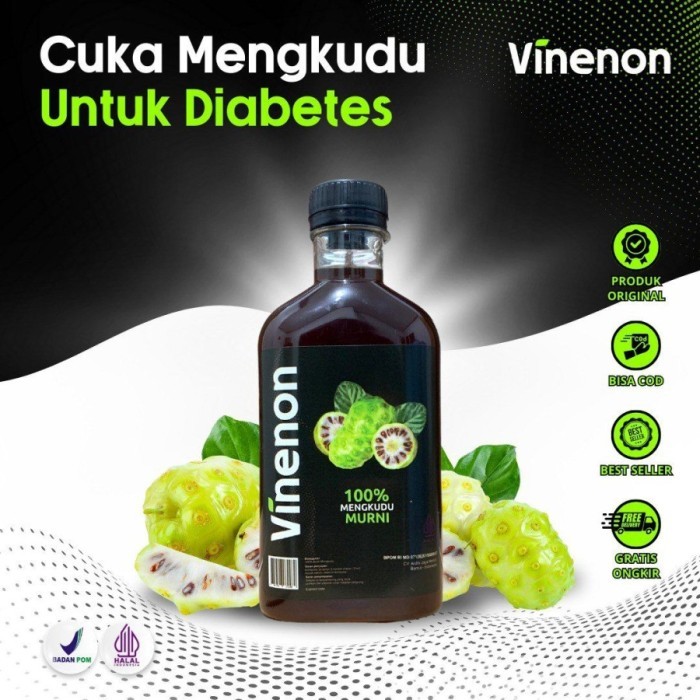 Jual VINENON cuka mengkudu untuk Hancurkan Batu Ginjal & Melancar Purin ...