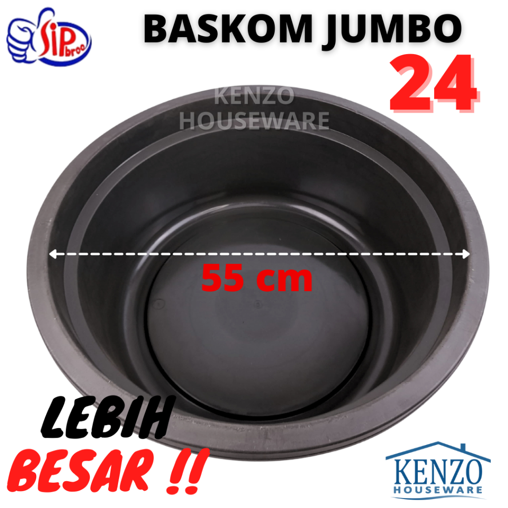 Jual Baskom 24 28 LITER Bak Plastik Jumbo Ember Cuci Baju Bak Besar ...