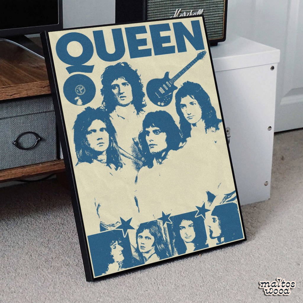 Jual Poster Queen + Frame | Shopee Indonesia