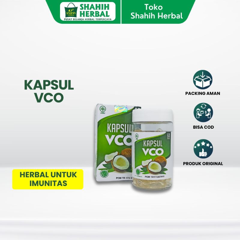 Jual Kapsul vco(Virgin coconut oil) | Shopee Indonesia